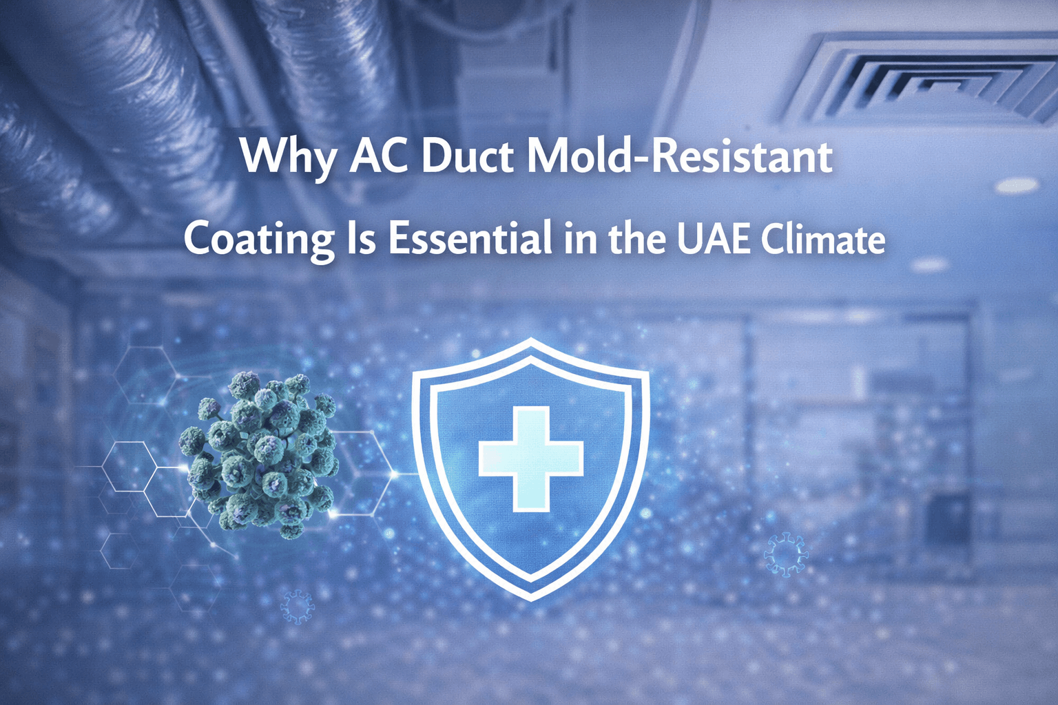 Why AC Duct Mold-Resistant Coating Is Essential in the UAE Climate